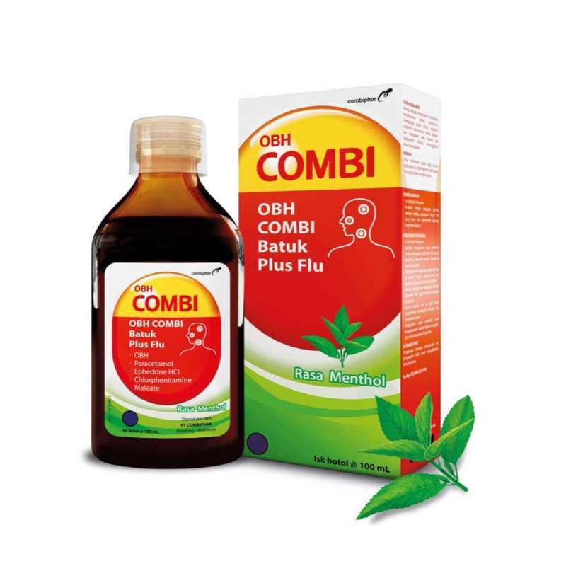 Promo Combiphar OBH Combi Obat Batuk Plus Flu [100 mL] Diskon 4% di ...
