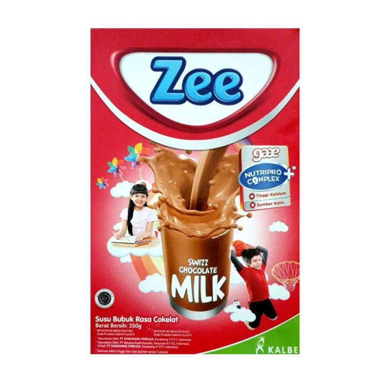 Jual Zee Chocolate Susu Pertumbuhan Anak [350 g/ Box] di Seller ...