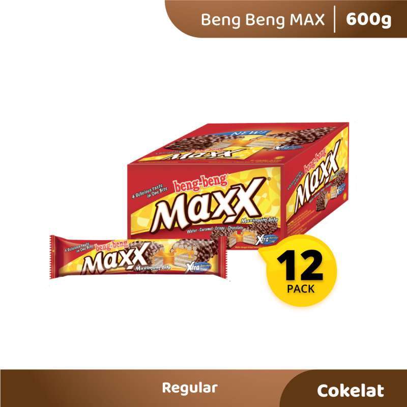 Promo Beng-beng Maxx Wafer [32 G/ 12 Pcs] Diskon 9% Di Seller Mayora ...