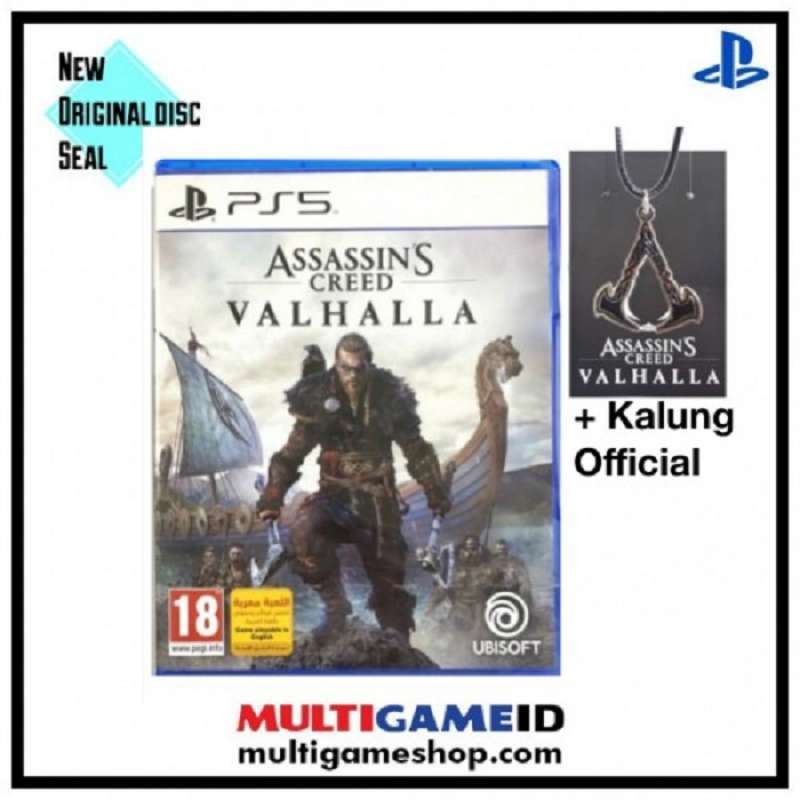 Jual Sony Ps5 Assassins Creed Valhalla Standard Europe Necklace Di