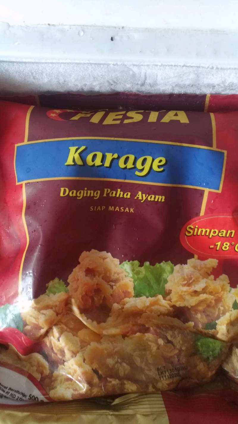 Jual Fiesta Chicken Karage Makanan Beku [500 g] di Seller VISHELLA ...