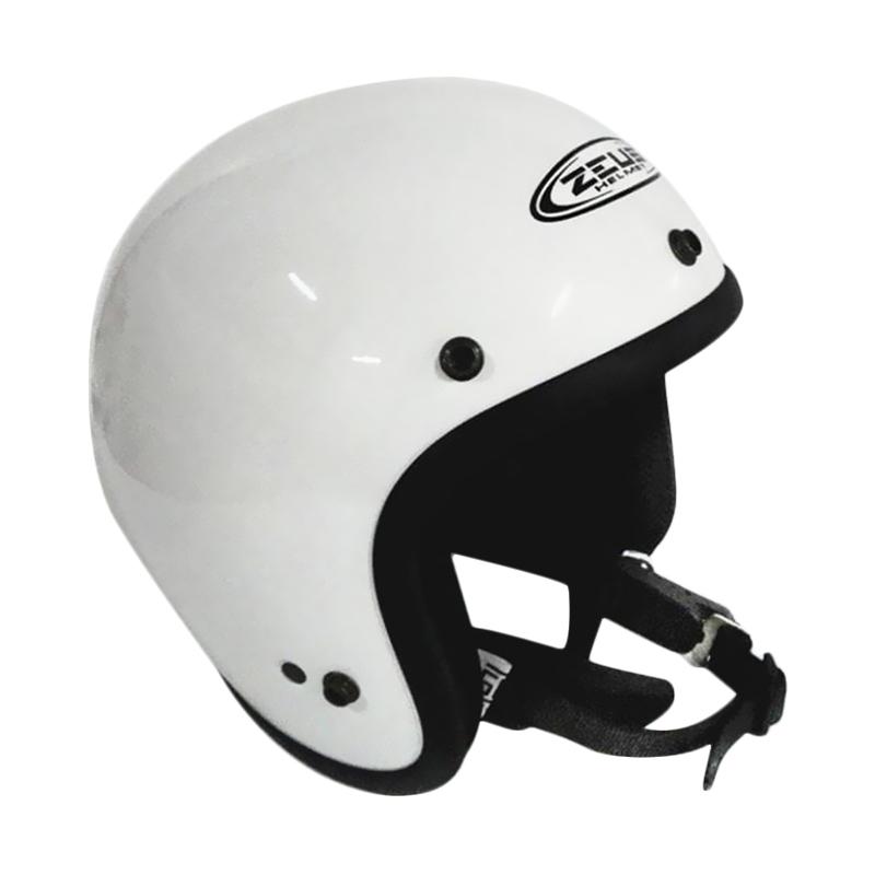 Jual Zeus Zs-385c Helm Half Face - White Di Seller Perintisterpercaya ...