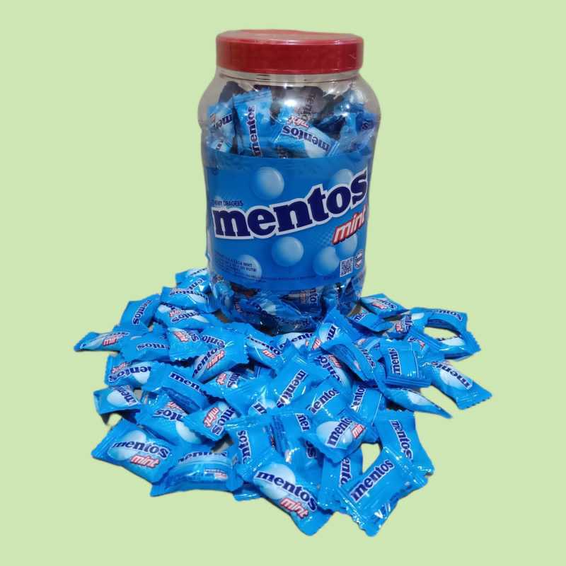 Jual Mentos Mint Jar 540 Gram (200 Pcs) Di Seller Adhins Smart Shop ...