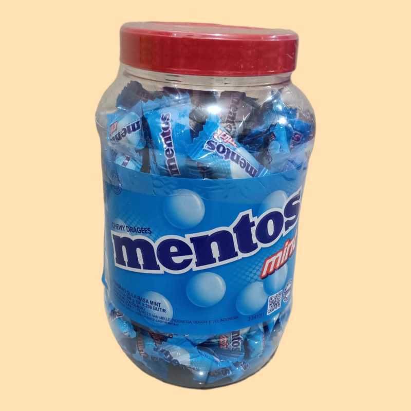 Jual Mentos Mint Jar 540 Gram (200 Pcs) Di Seller Adhins Smart Shop ...