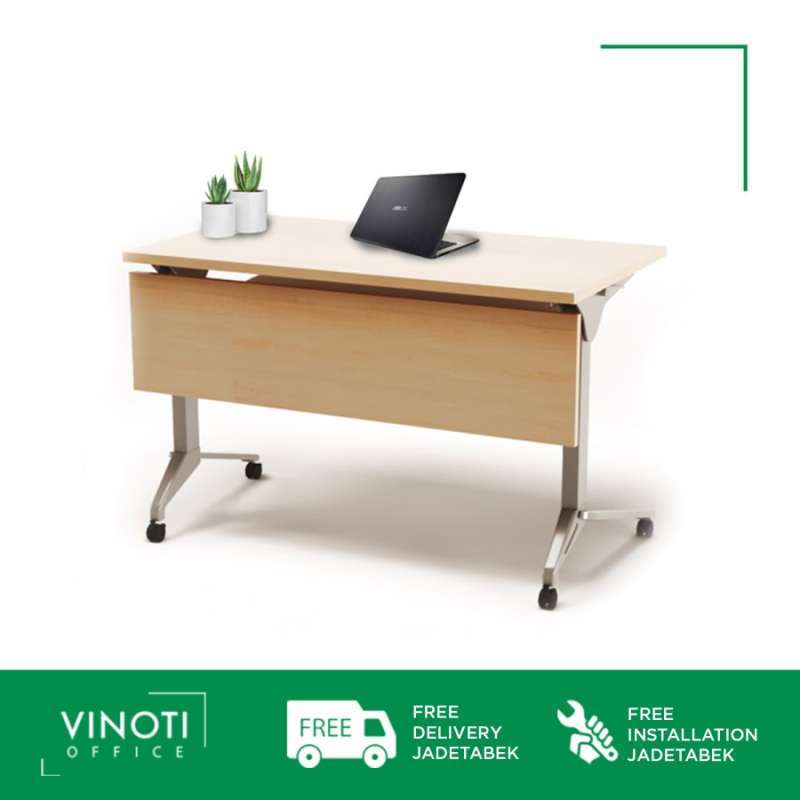 Jual Meja Kerja / Training / Belajar Vinoti Office Stacko Ls Warna Abu ...