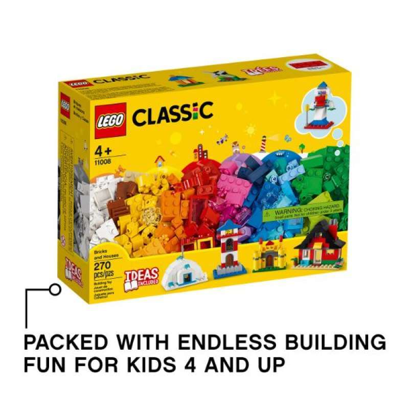 Jual Lego®️ Lego Classic 11008 Bricks And Houses (270 Pieces) Di Seller ...