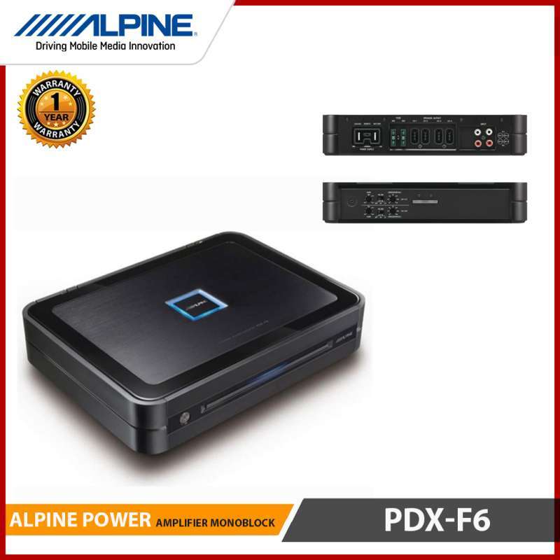 Jual Alpine PDX-F6 Power Amplifier Monoblock di Seller Masimure Store ...