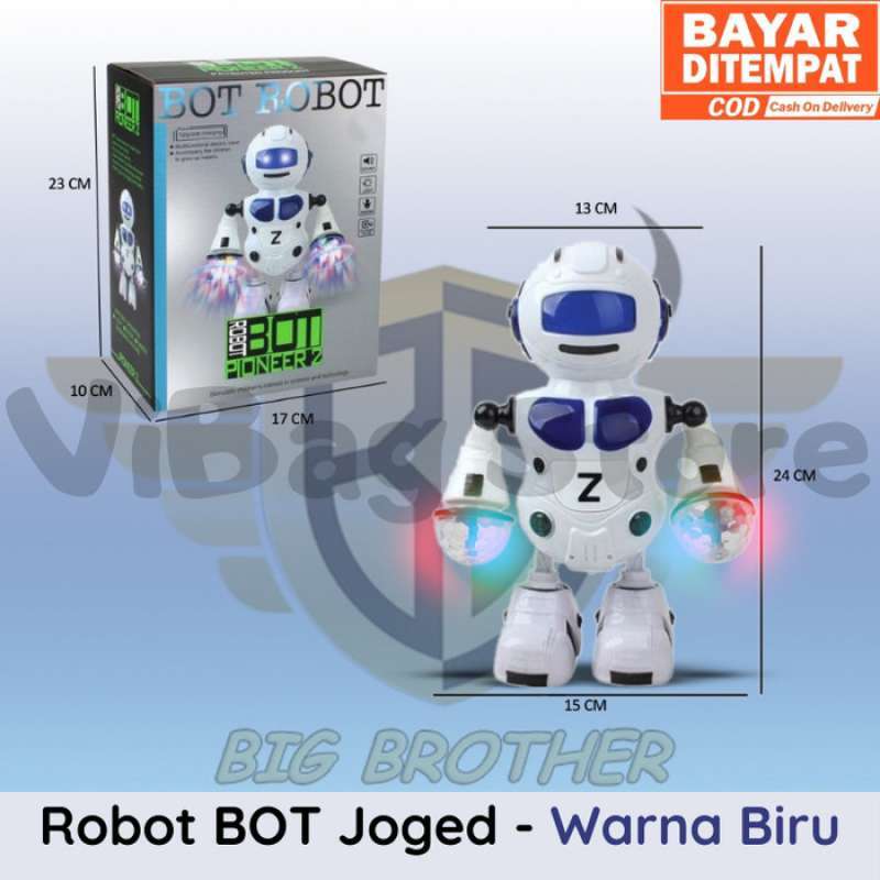 Jual Mainan Dance Robot Joged Mainan Anak Robot Robotan BIGBROTHER ...