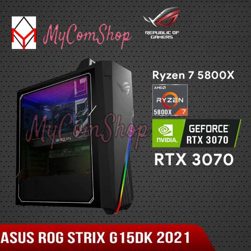 Jual Rog Strix G15dk Ryzen 7 16gb Ram 512gb Ssd Rtx3070 Gaming Pc ...
