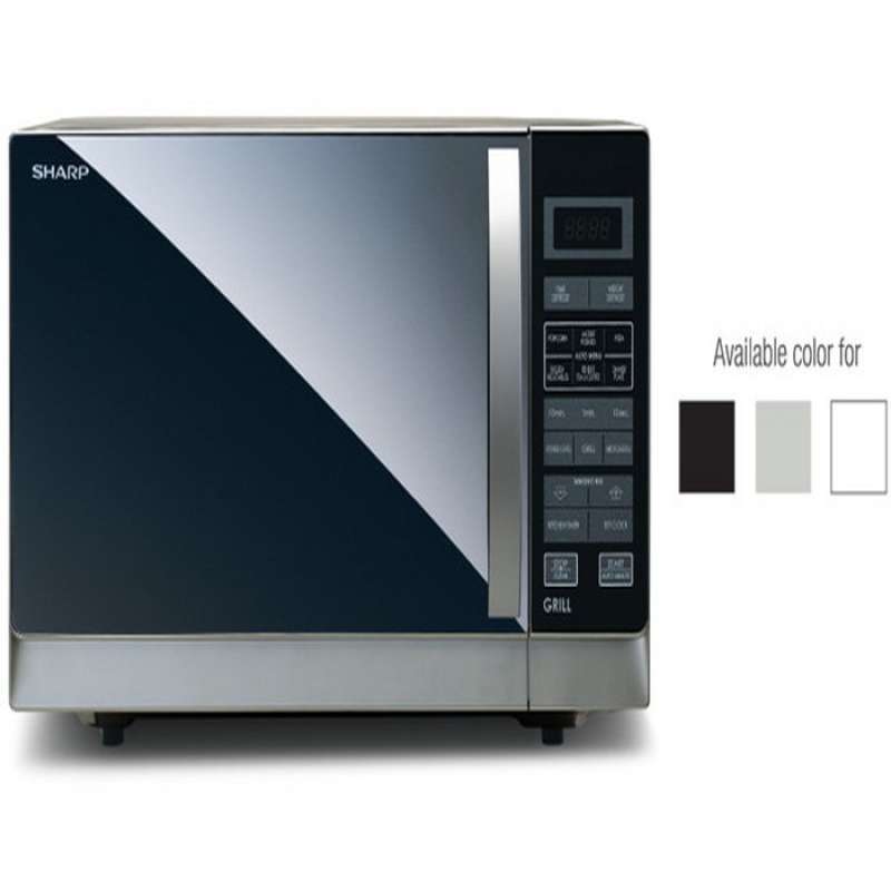 Promo Sharp Microwave 25 Liter Grill 1000 Watt R728(K)In - Putih Diskon ...