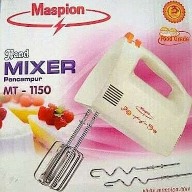 Promo Hand Mixer Maspion Mt 1150 Diskon 33% di Seller Chaca - Kapuk ...