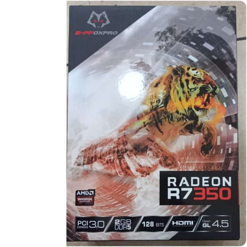 Jual VGA AMD ATI RADEON EFFOXPRO R7 350 DDR5 2GB ORIGINAL di Seller ...