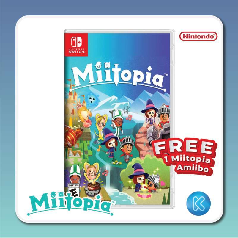 Jual Switch Miitopia Gratis Amiibo (eng) Di Seller Kenkodegameshop ...