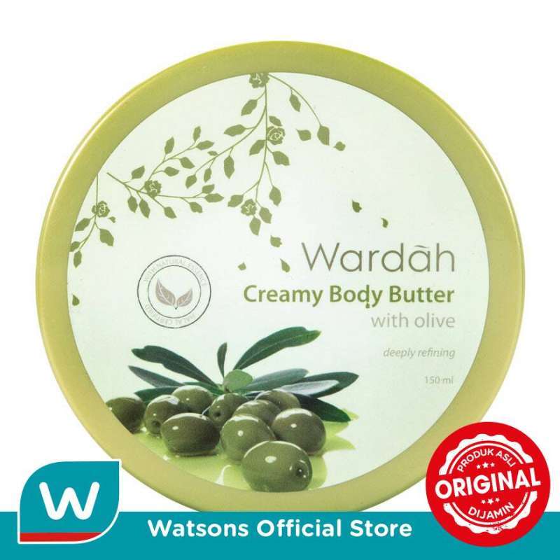 Jual WARDAH Olive Body Butter 150ml di Seller WATSONS Official Store ...