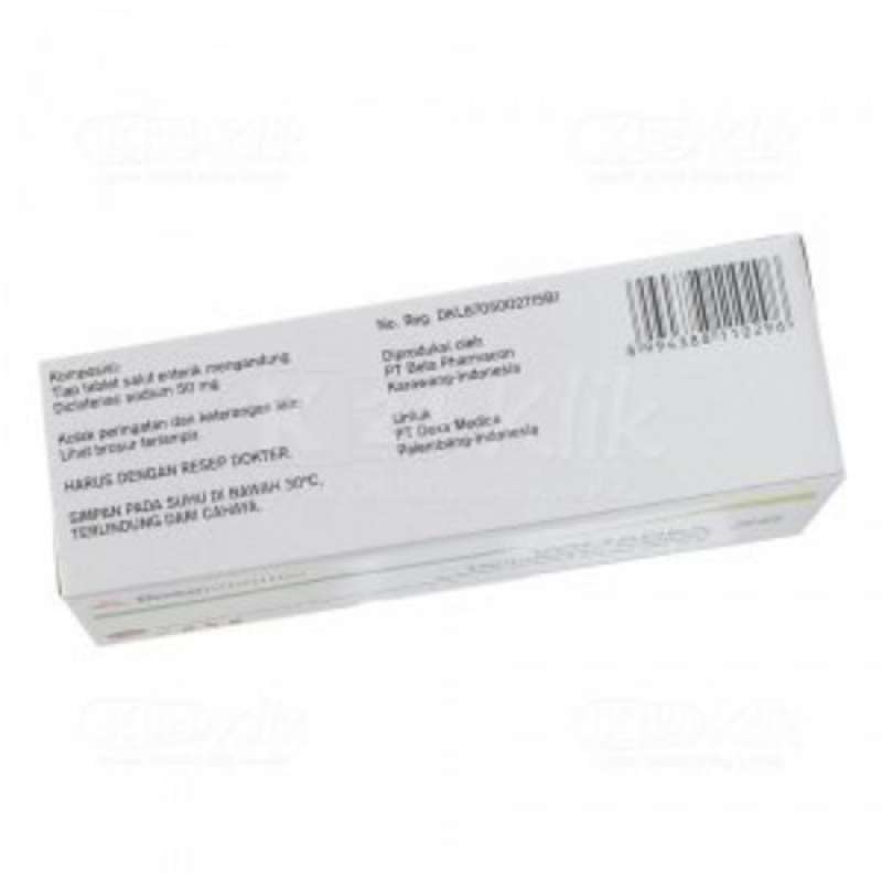 Jual Voltadex 50mg Tablet 1 Box Di Seller Superlengkapmarket - Bukit ...