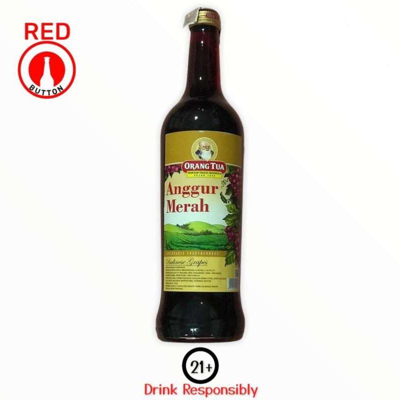 Jual Anggur Merah Gold Orang Tua 620ml di Seller Red Button - Kalideres ...