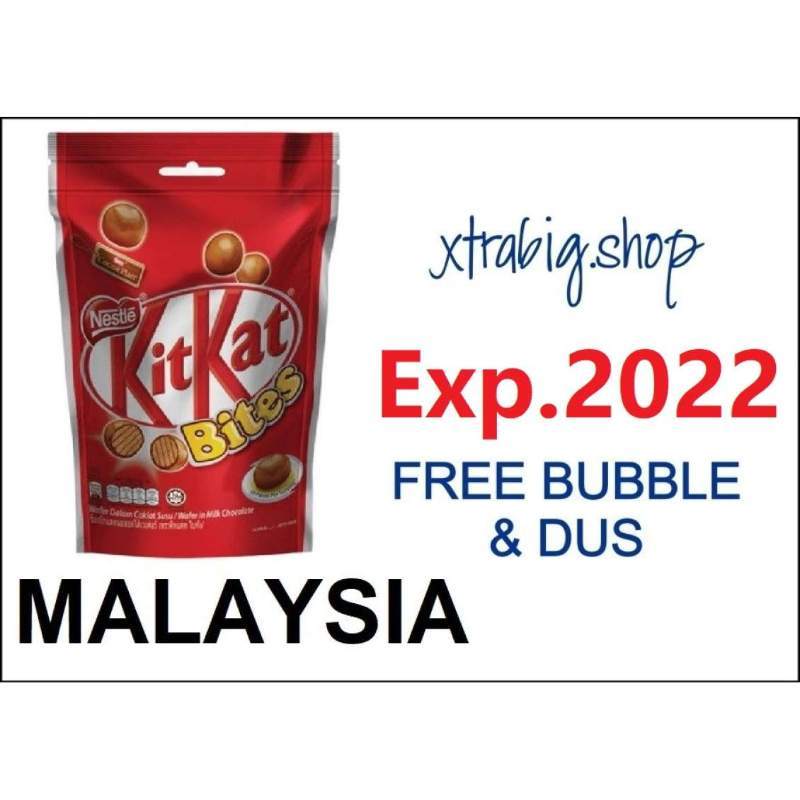 Jual Kit Kat Bites Kitkat Bite 200gr Chocolate Cokelat Import Malaysia ...