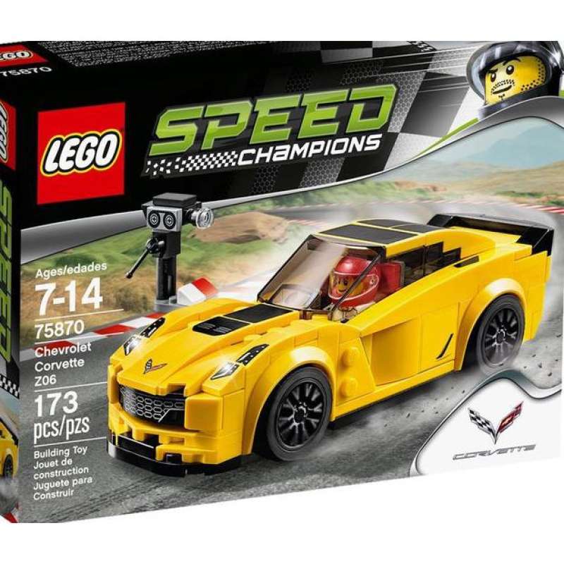 Jual LEGO 75870 - Speed Champions - Chevrolet Corvette Z06 di Seller ...