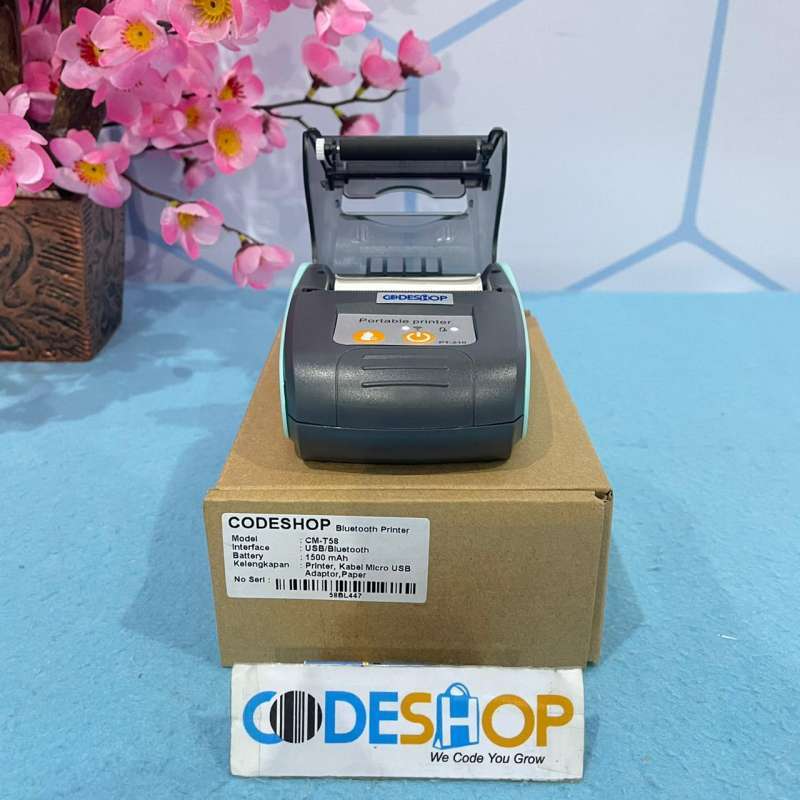 Jual MESIN CETAK STRUK KASIR PPOB CODESHOP CMT58 | CMT-58 I CMT 58 ...