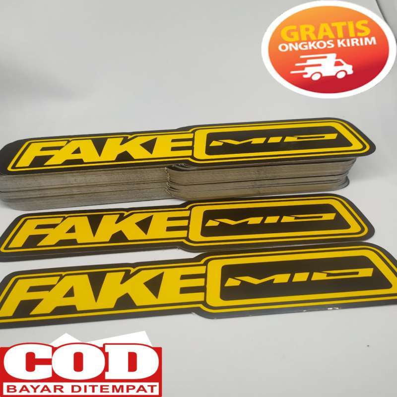 Jual Sticker Motor Fake Mio , Cutting Sticker , Setiker Motor Yamaha ...