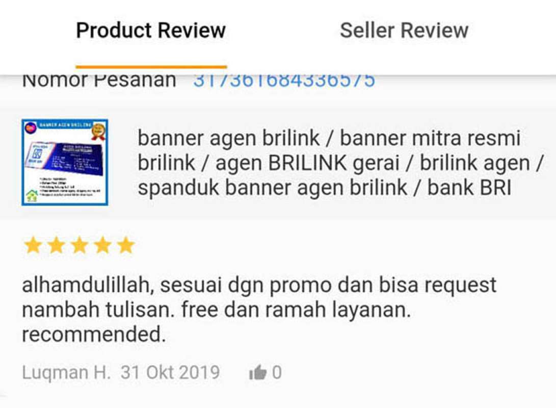 Promo Nasya Gaulcomp Spanduk Banner Backdrop Poster Plang Promosi ...