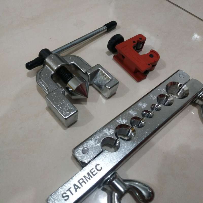 Jual Flaring Single Toolct 195 + Tube Cutter Pipa Ac Mini Ct128 Di ...