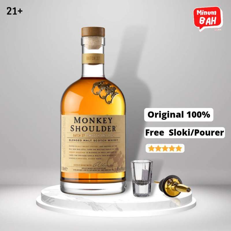 Jual Monkey Shoulder 700ml Original 100% Dan Resmi Cukai Di Seller ...