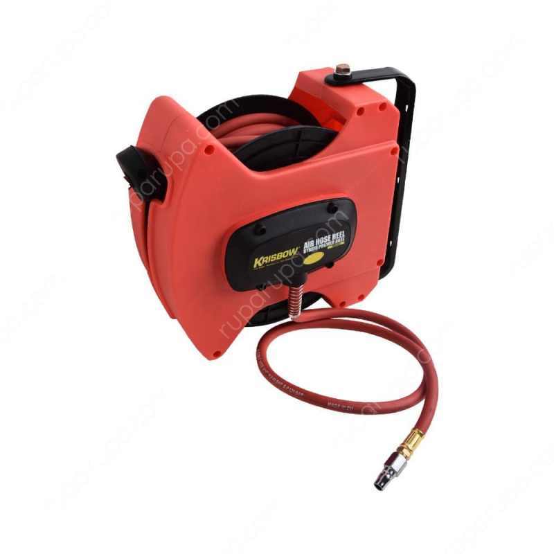 Jual Krisbow Air Hose Reel / Gulungan Selang Angin Otomatis 15 Meter Di Seller Wafi Store ...
