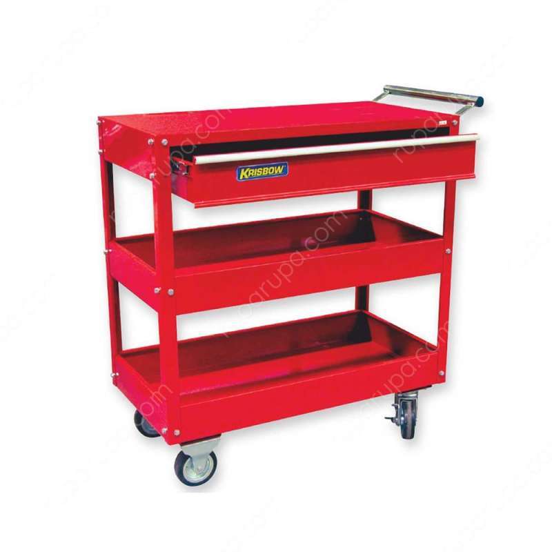 Jual Krisbow Troli Bengkel 3 Susun + Rak Perkakas Trolley Trolly ...