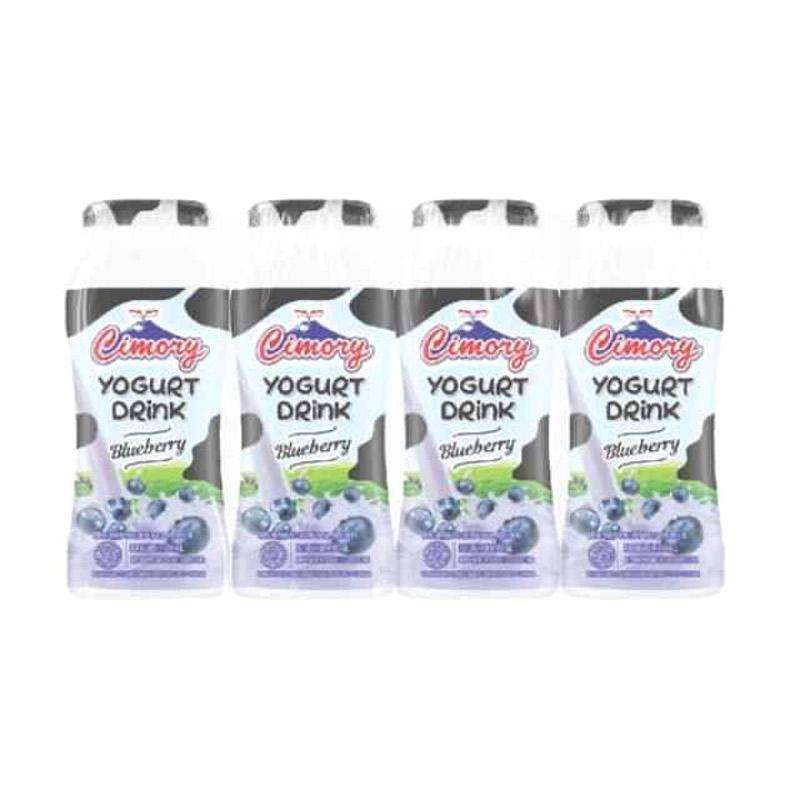 Jual CIMORY Blueberry Yogurt Drink Mini [70 mL/ 4 pcs] Halal di Seller ...