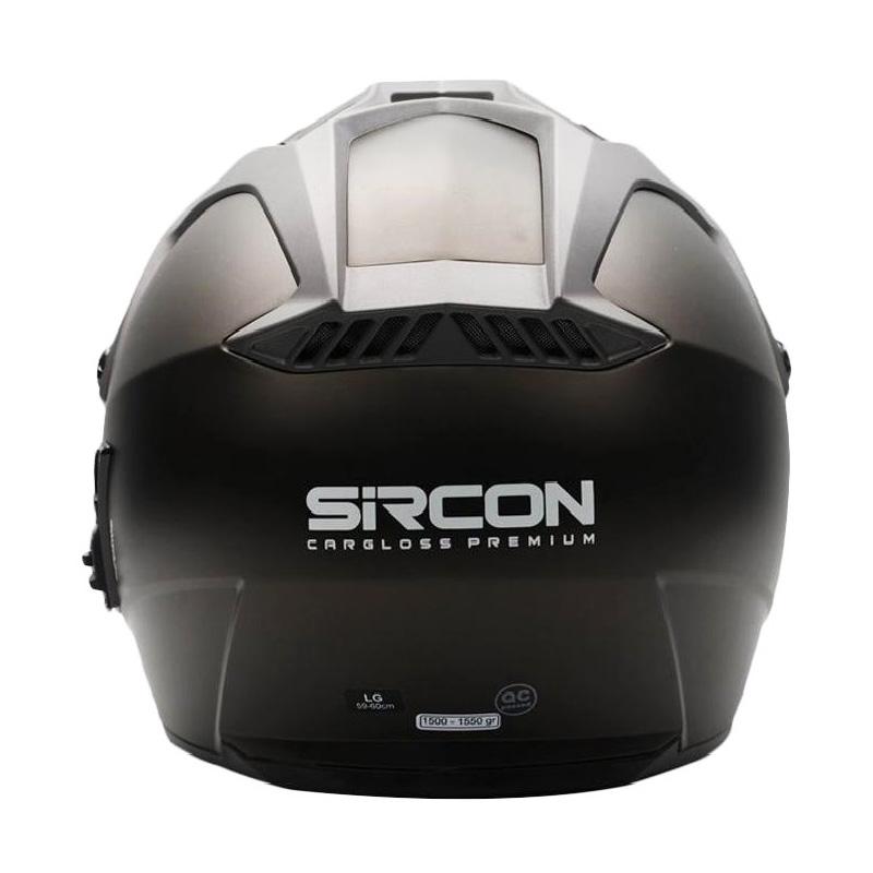 Jual Cargloss Sircon Supermoto Helm Full Face - Magnesium Gold - Xxl Di ...