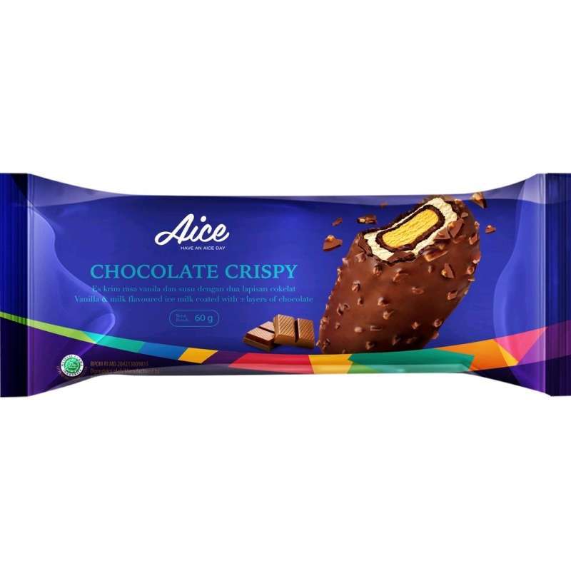 Promo Aice es krim coklat cripsy 1 box isi 40 pcs Diskon 8% di Seller ...