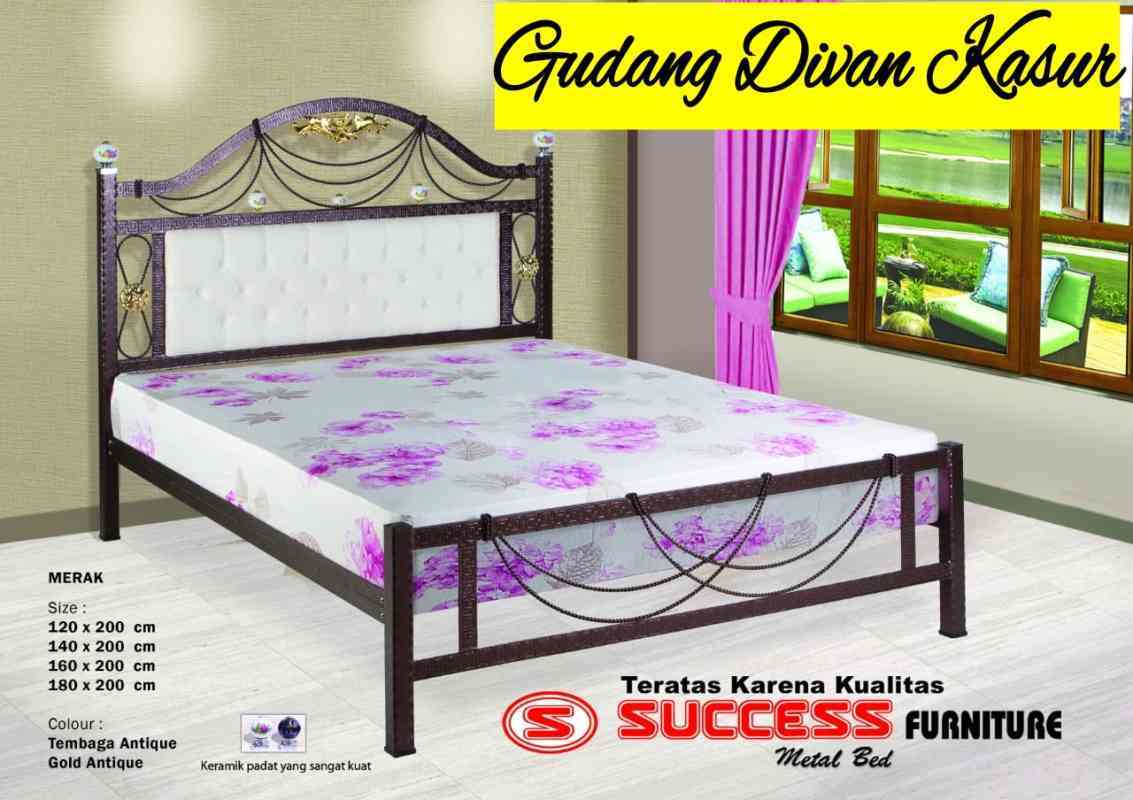 Promo Divan Dipan/difan Ranjang Besi Merk Success Tanpa Kasur/busa ...