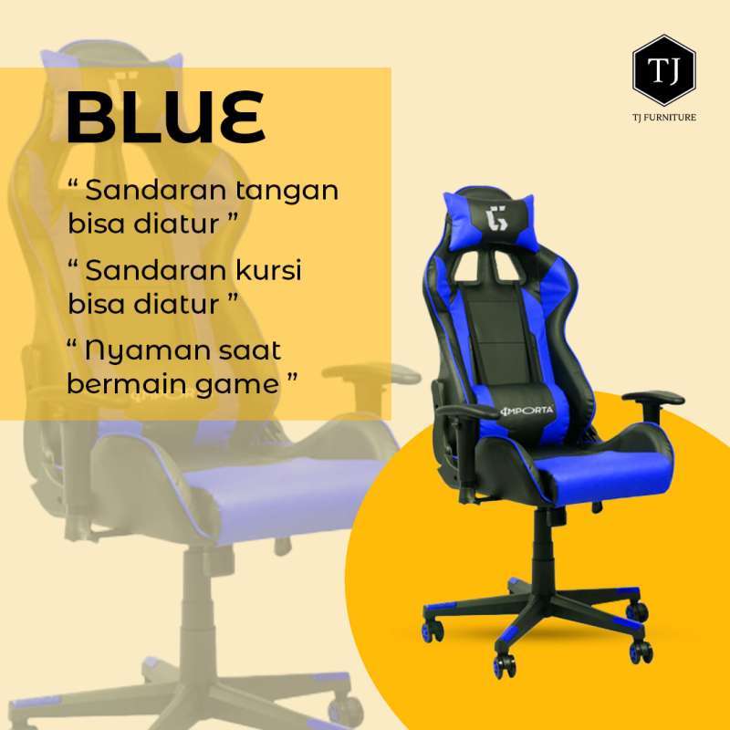 Jual Importa Gaming Chair / Kursi Gaming / Kursi Kantor / Kursi Kerja ...