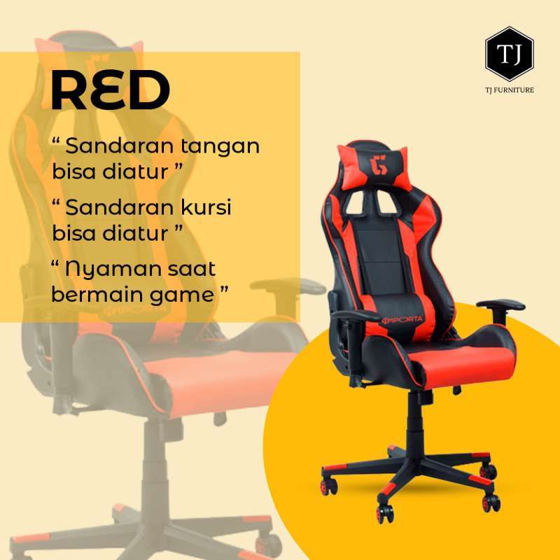 Jual Importa Gaming Chair / Kursi Gaming / Kursi Kantor / Kursi Kerja ...