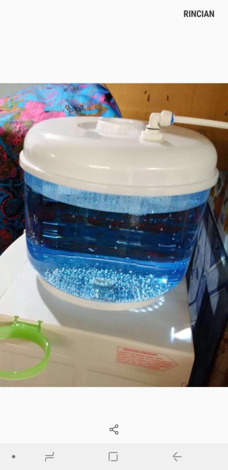 Jual Galon RO (Reverse Osmosis) - Termasuk Peti Kayu - Galon Dispenser ...