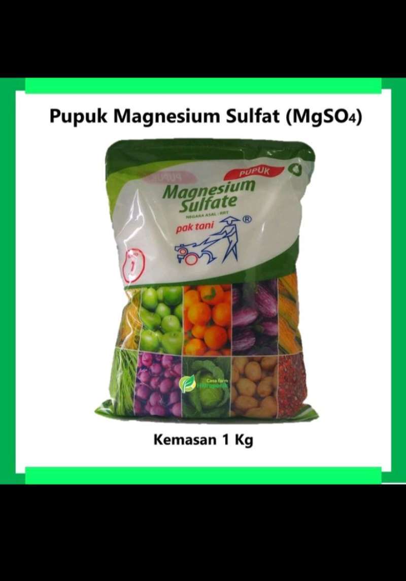 Jual Pupuk Mgso4 Pak Tani 1 Kg - Magnesium Sulfat Di Seller Universal ...