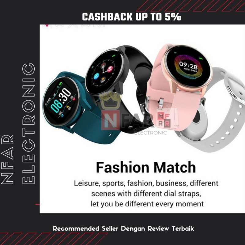 Jual Smartwatch NORTH EDGE NL01 2020 Waterproof Smart watch Cewek Pink ...
