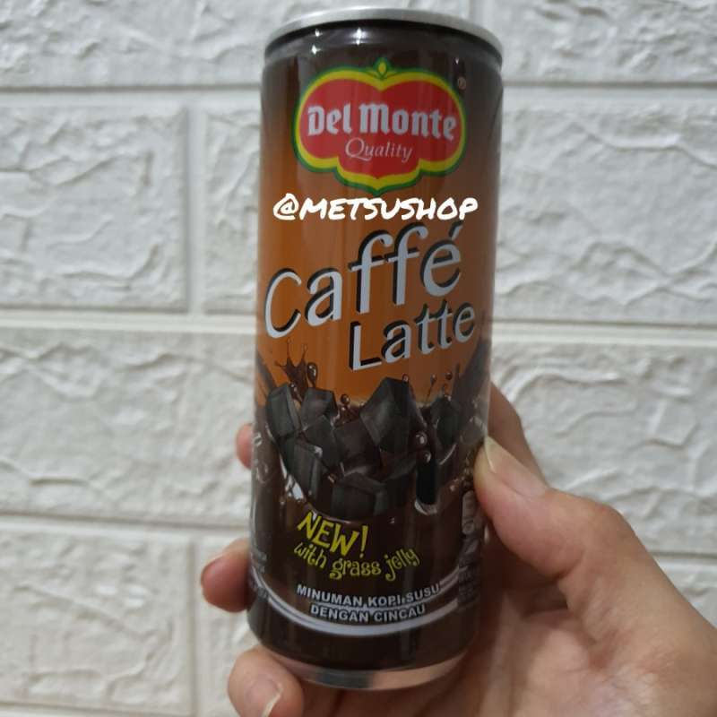 Jual Del Monte Minuman Kaleng Boba Caffe Mocha Choco Vanilla Latte ...