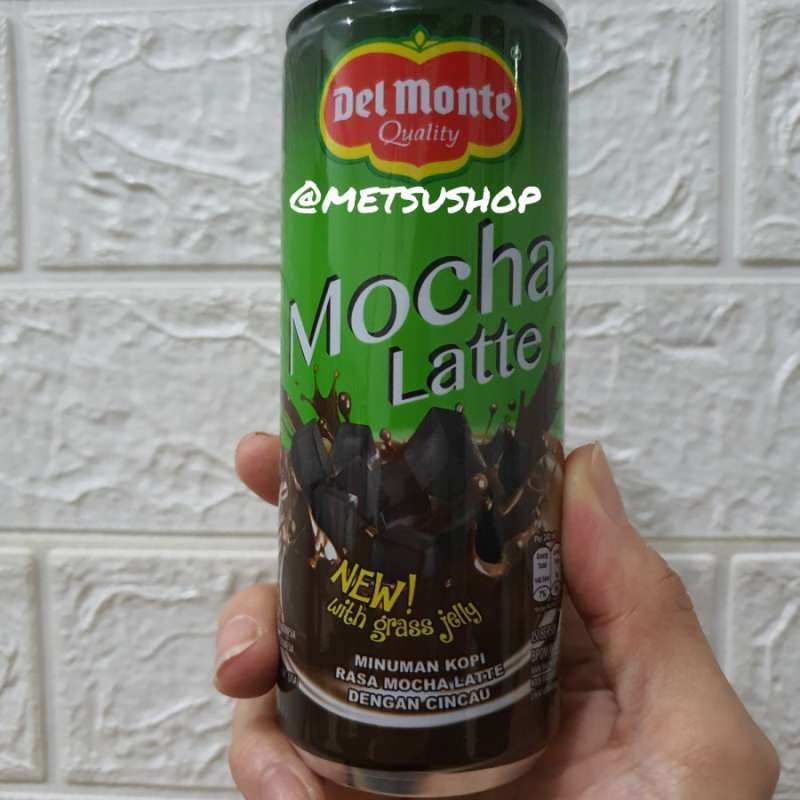 Jual Del Monte Minuman Kaleng Boba Caffe Mocha Choco Vanilla Latte ...