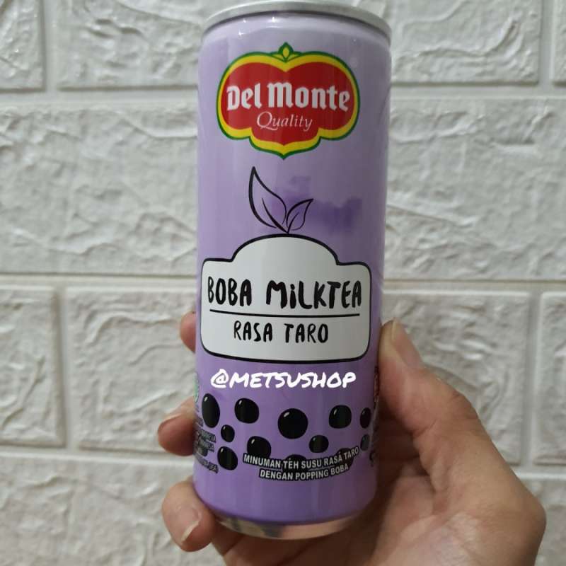 Jual Del Monte Minuman Kaleng Boba Caffe Mocha Choco Vanilla Latte ...