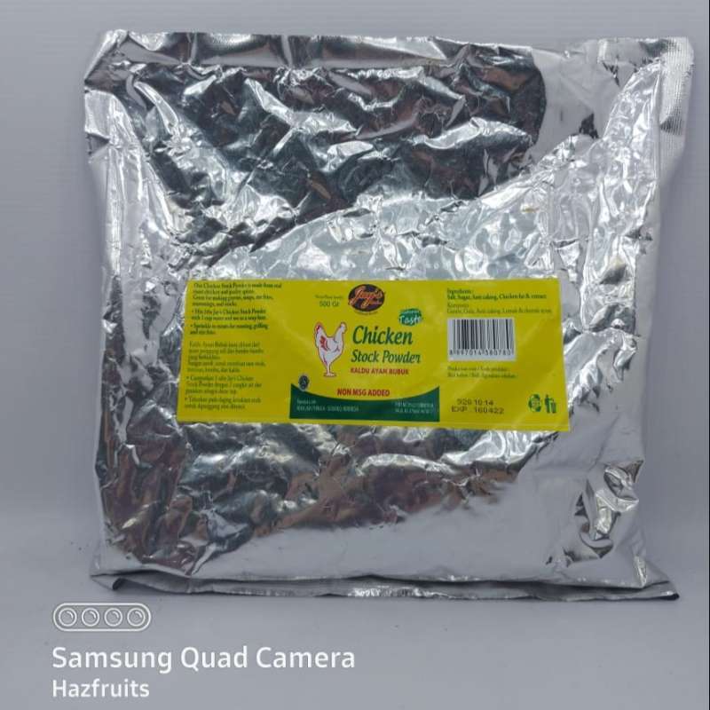 Jual JAYS CHICKEN STOCK PWD NON MSG 500g di Seller Haz Fruits - Kota ...