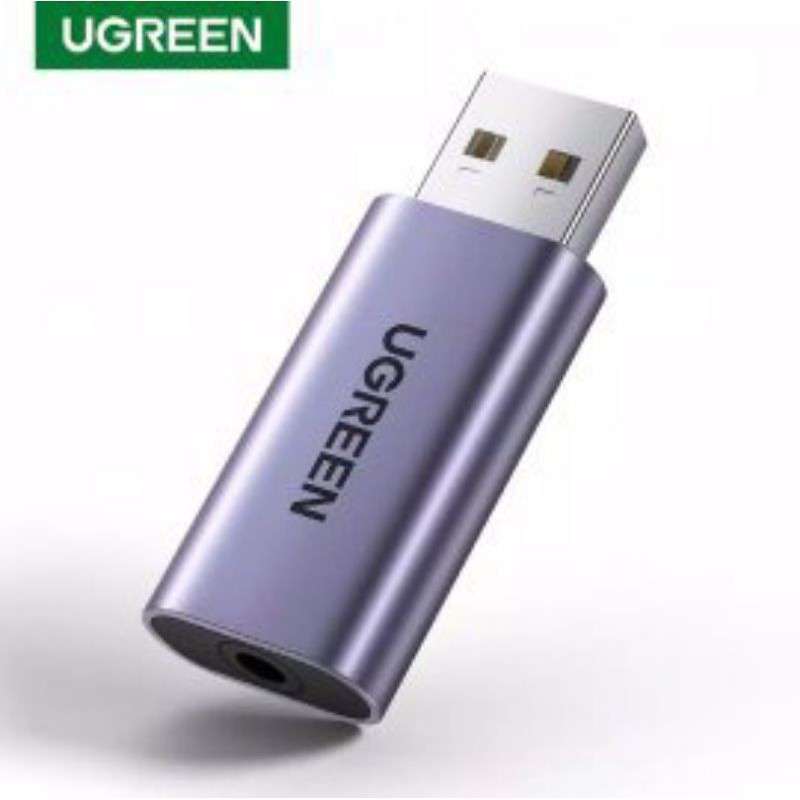 Jual Ugreen Usb Soundcard External Usb 2.0 Stereo Ugreen Sound card to ...