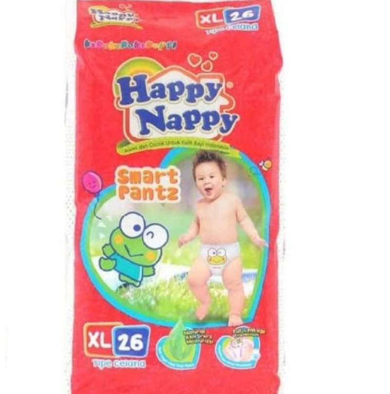Jual HAPPY NAPPY Smart Pants Popok Celana XL26 di Seller Halo Mart ...