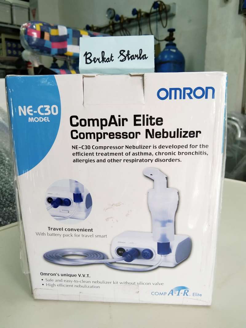 Jual Alat Terapi Kesehatan/Alat Terapi Pernafasan/Omron Comp Air Elite ...