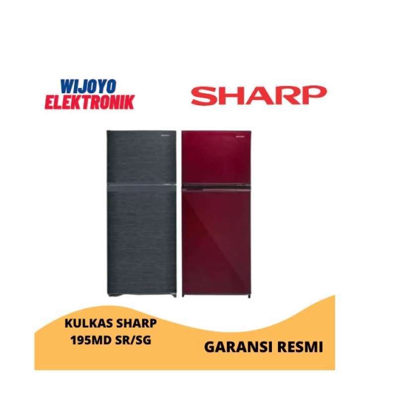 Jual KULKAS 2 PINTU SHARP SJ 195 MD GARANSI RESMI - Merah di Seller ...
