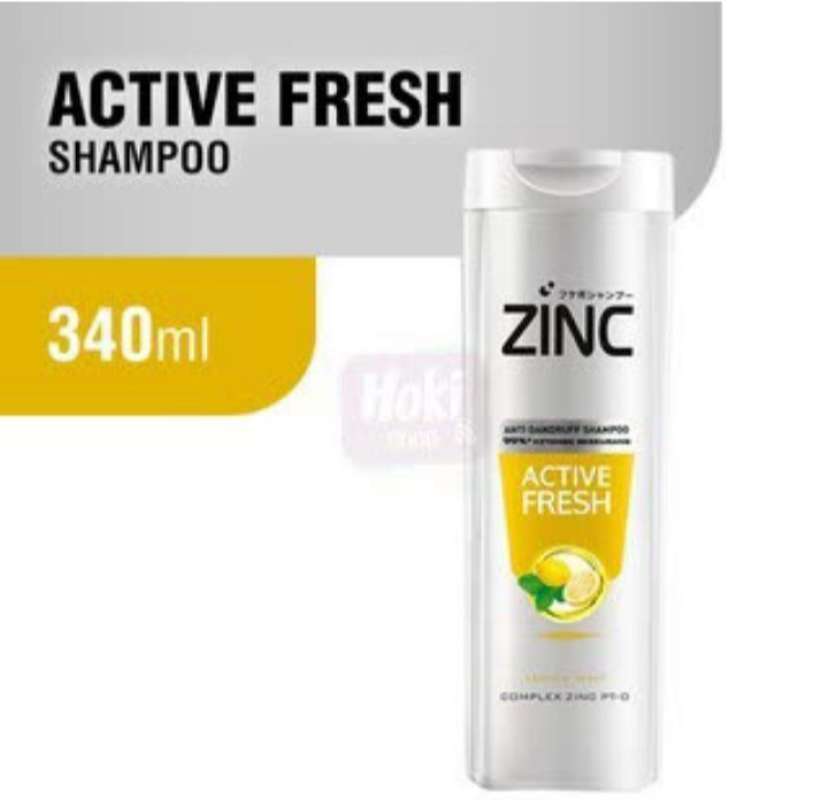 Jual ZINC SHAMPOO ACTIVE FRESH LEMON MINT 340 ML di Seller DEYA_MART ...