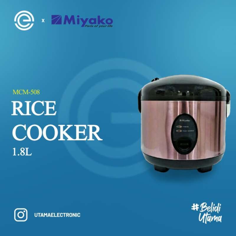 Jual Miyako Rice Cooker 1.8 Liter Mcm-508 Di Seller Utama - Homeliving ...