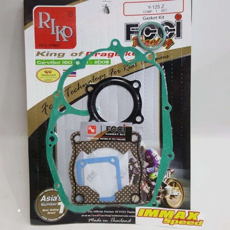 Jual Paking Yamaha Y125Z 125Z pejigo Z 125 Full Set Gasket Packing Riko Thailand Fullset Fulset ...