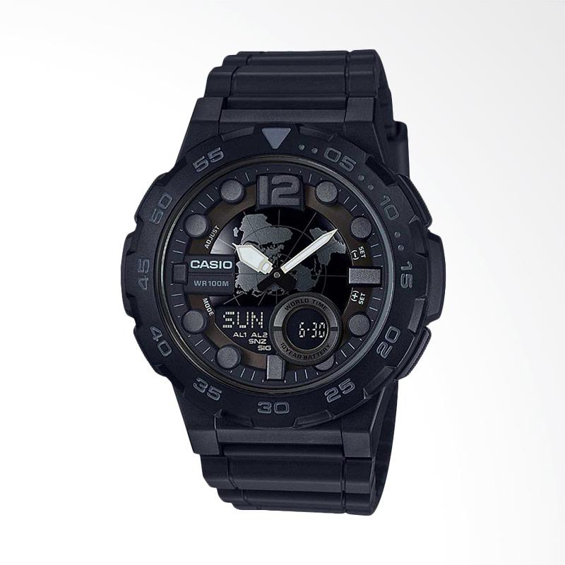 Promo CASIO General Men Digital Analog Display Dial Resin Strap Jam ...